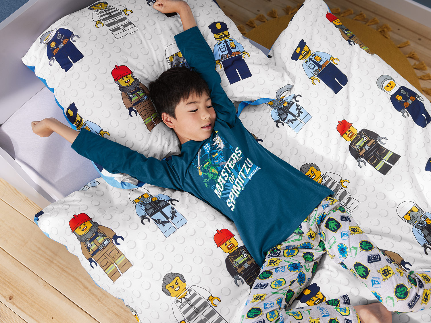 LEGO Dětské ložní povlečení, 140 x 200 cm, 70 x 90 cm