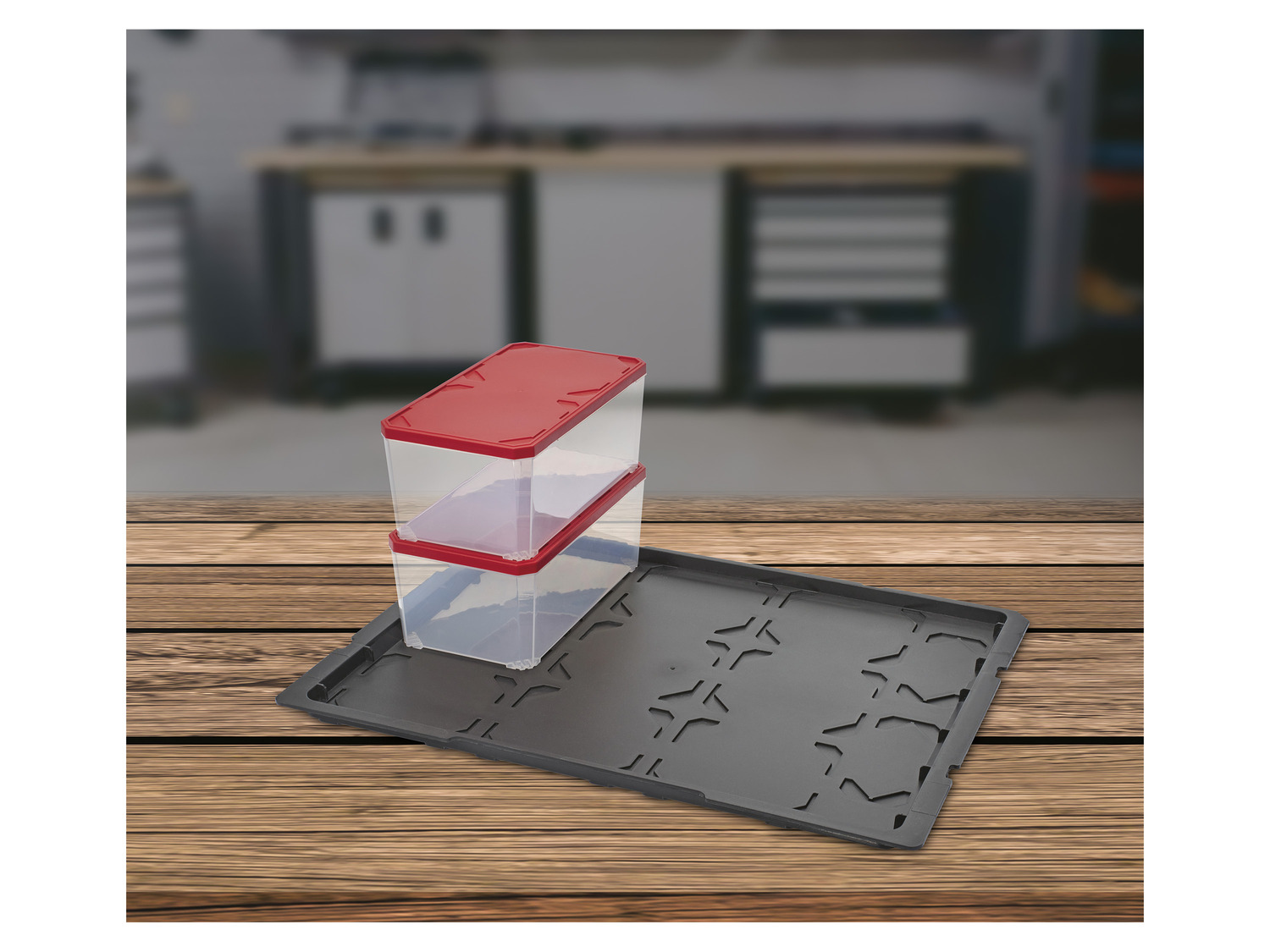 Stack-it úložný box na malé předměty L, 2 kusy