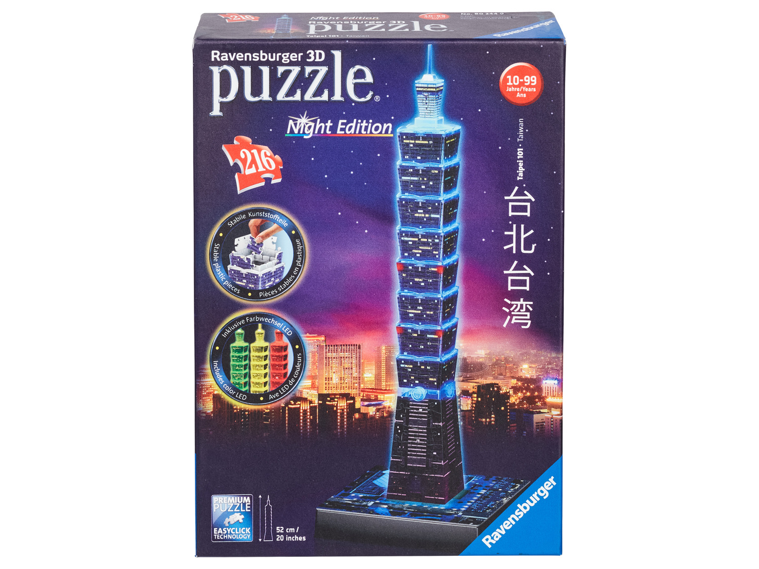 Ravensburger Svíticí 3D puzzle, 216 dílků | Lidl.cz