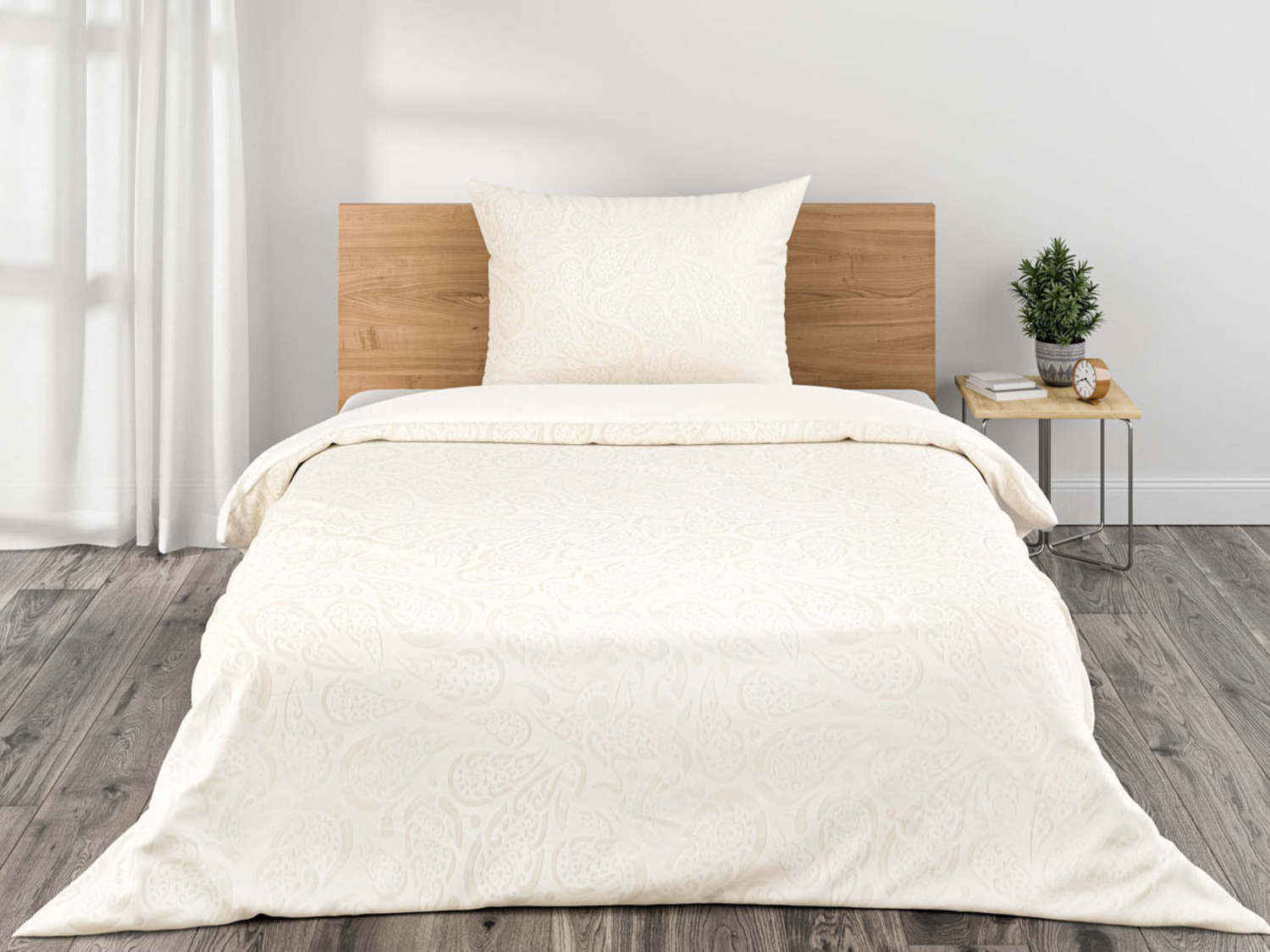 LIVARNO home Plyšové ložní povlečení, 140 x 200 cm, 70…