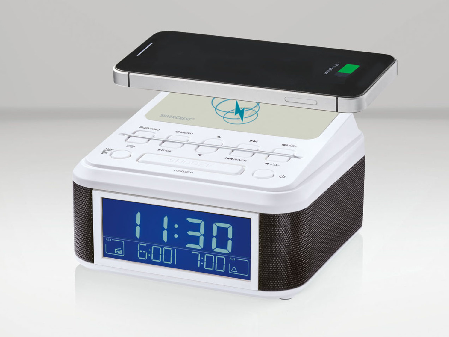SILVERCREST® Rádiový budík s Bluetooth® SURQ 4 A1 s na…