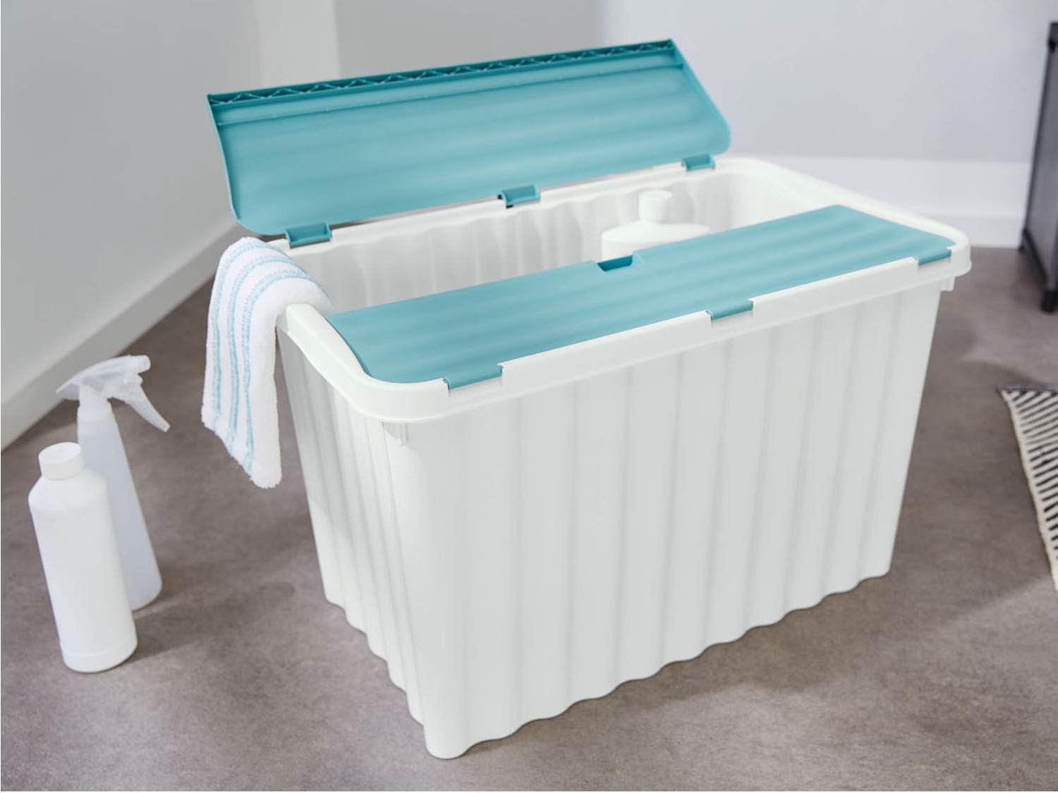 LIVARNO home Box s výklopným víkem, 53 l