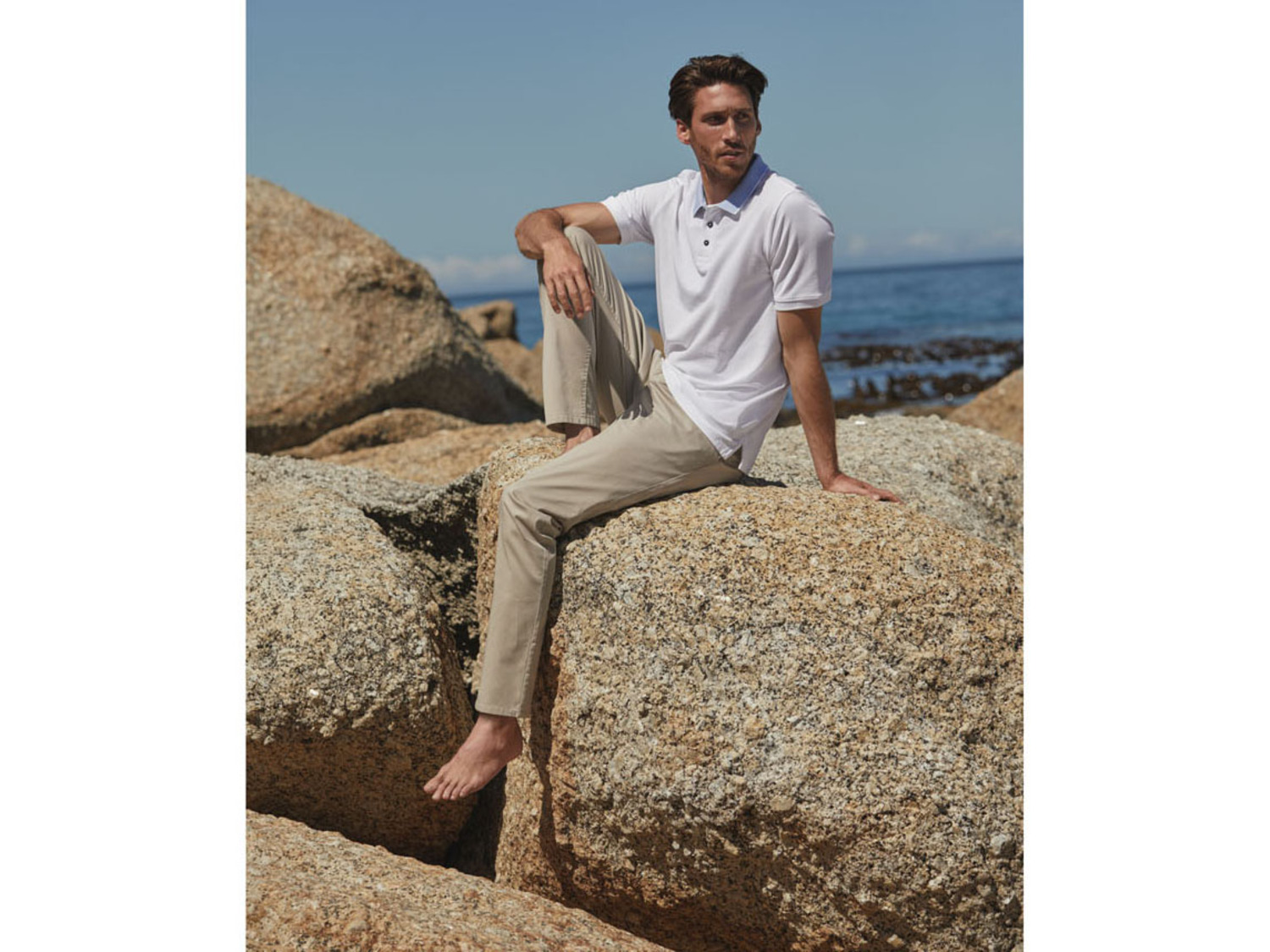 LIVERGY® Pánské chino kalhoty "Tapered Fit"