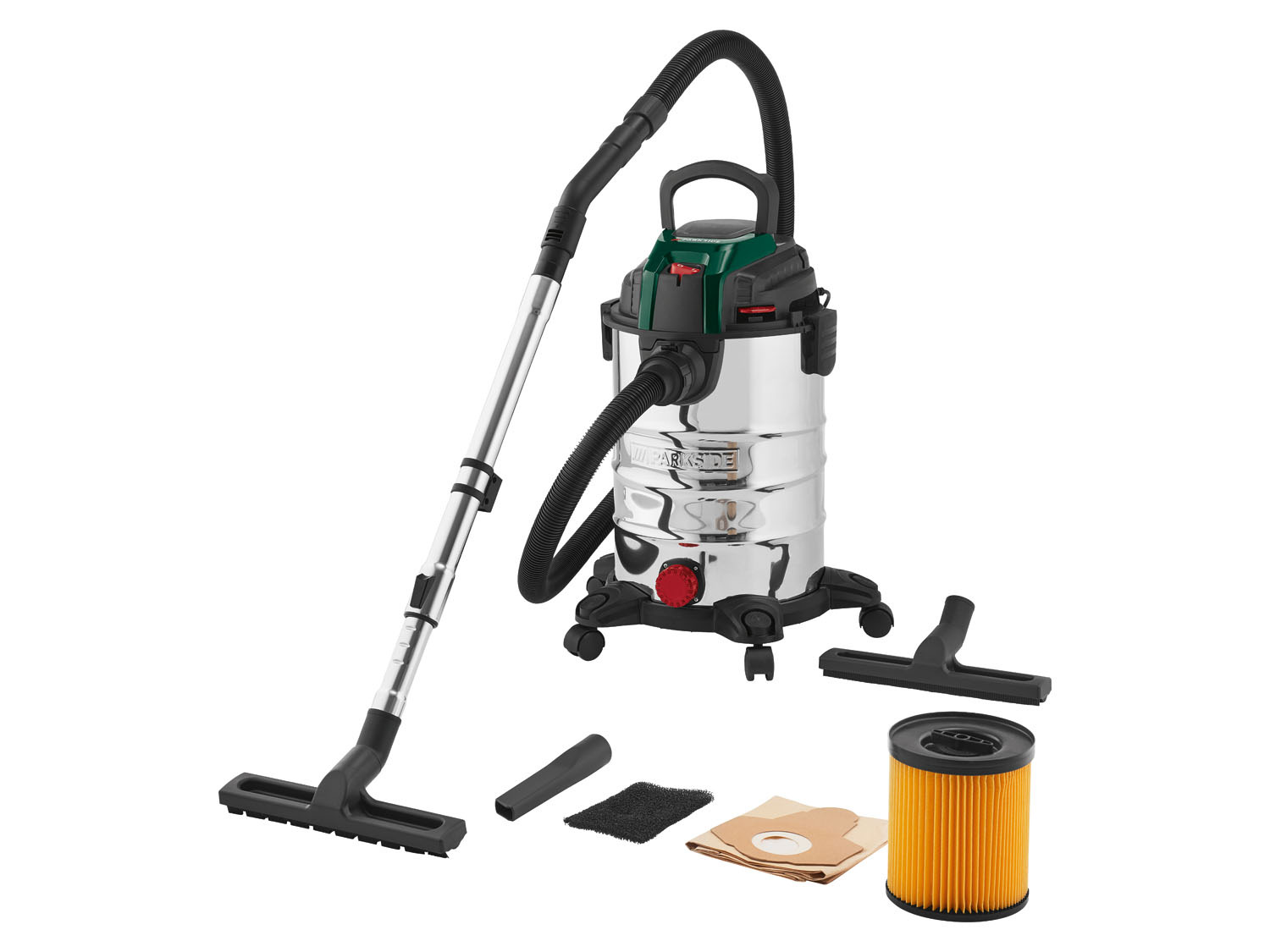PARKSIDE® Vysavač na mokré a suché vysávání PWD 25 B3 | Lidl