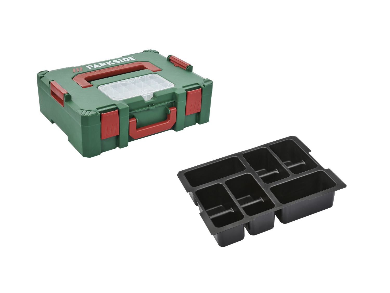 PARKSIDE® Sada Stack-it kufru na nářadí M a Stack-it o…