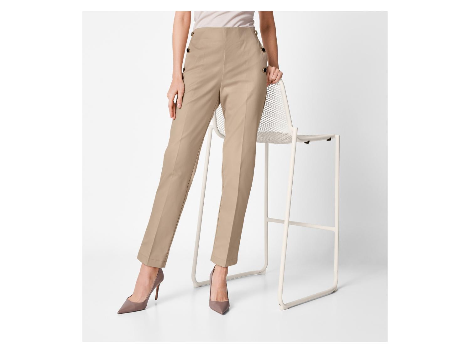 ESMARA® Dámské slacks kalhoty | Lidl