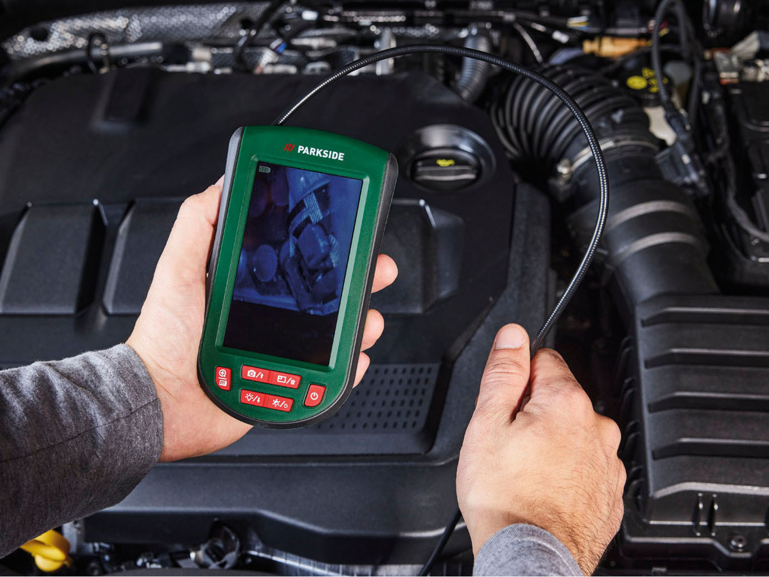 ᐉ PARKSIDE® Endoskopická kamera PKIK 4.3 A2 (⭐PKIK, ⭐PKIK 4) / CZ ...