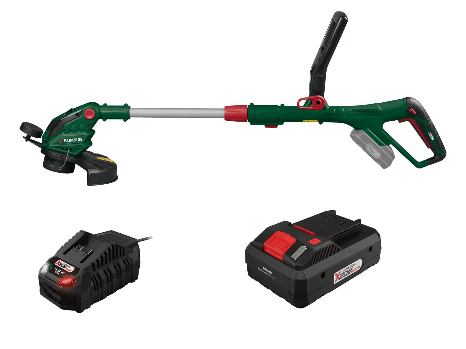 ᐉ PARKSIDE® Aku strunová sekačka PRTA 20-Li C3, Smart 4 Ah (⭐AKU, ⭐PRTA ...