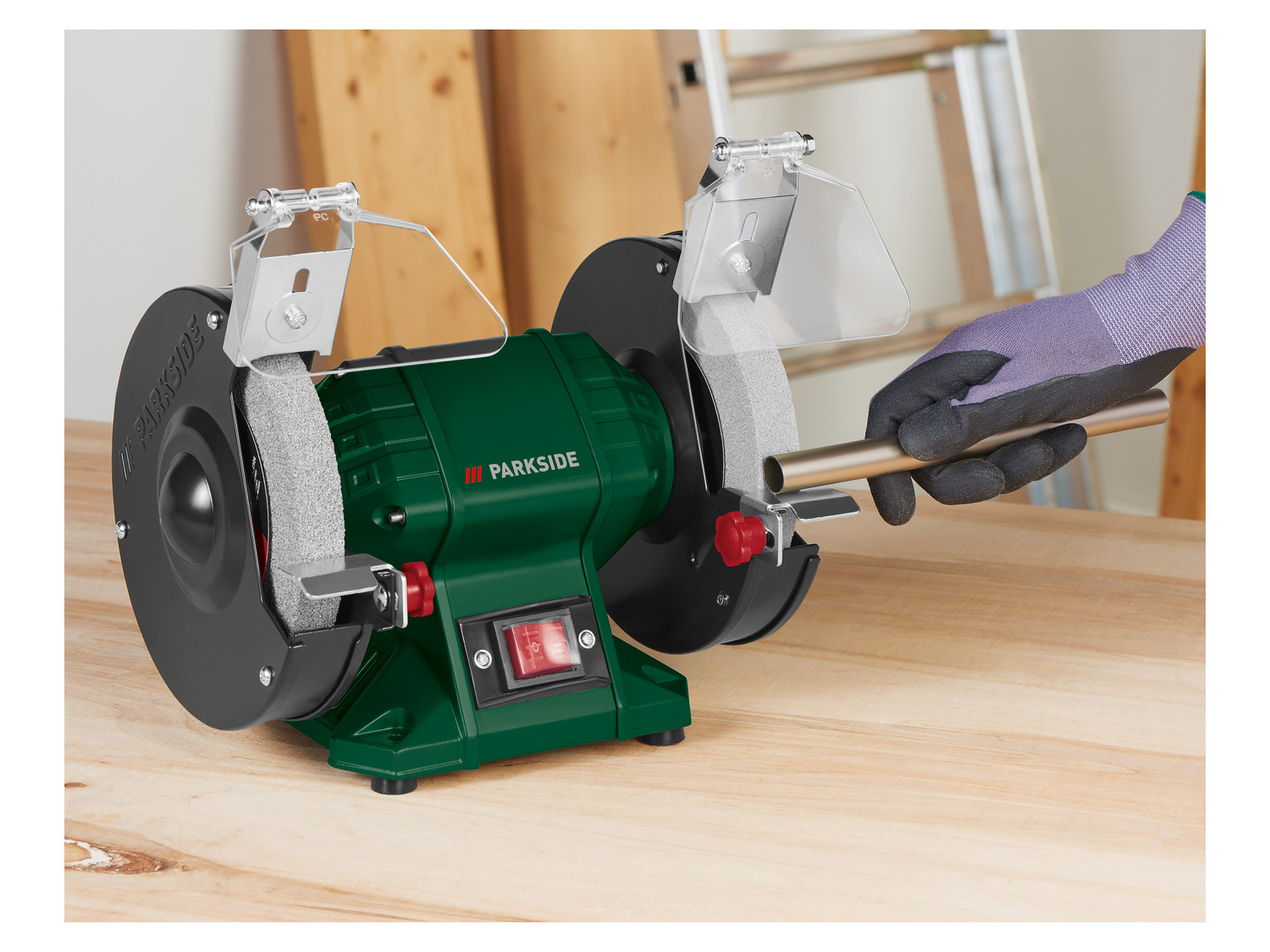 Dvoukotoučová bruska PDOS 200 C2 | Lidl.cz