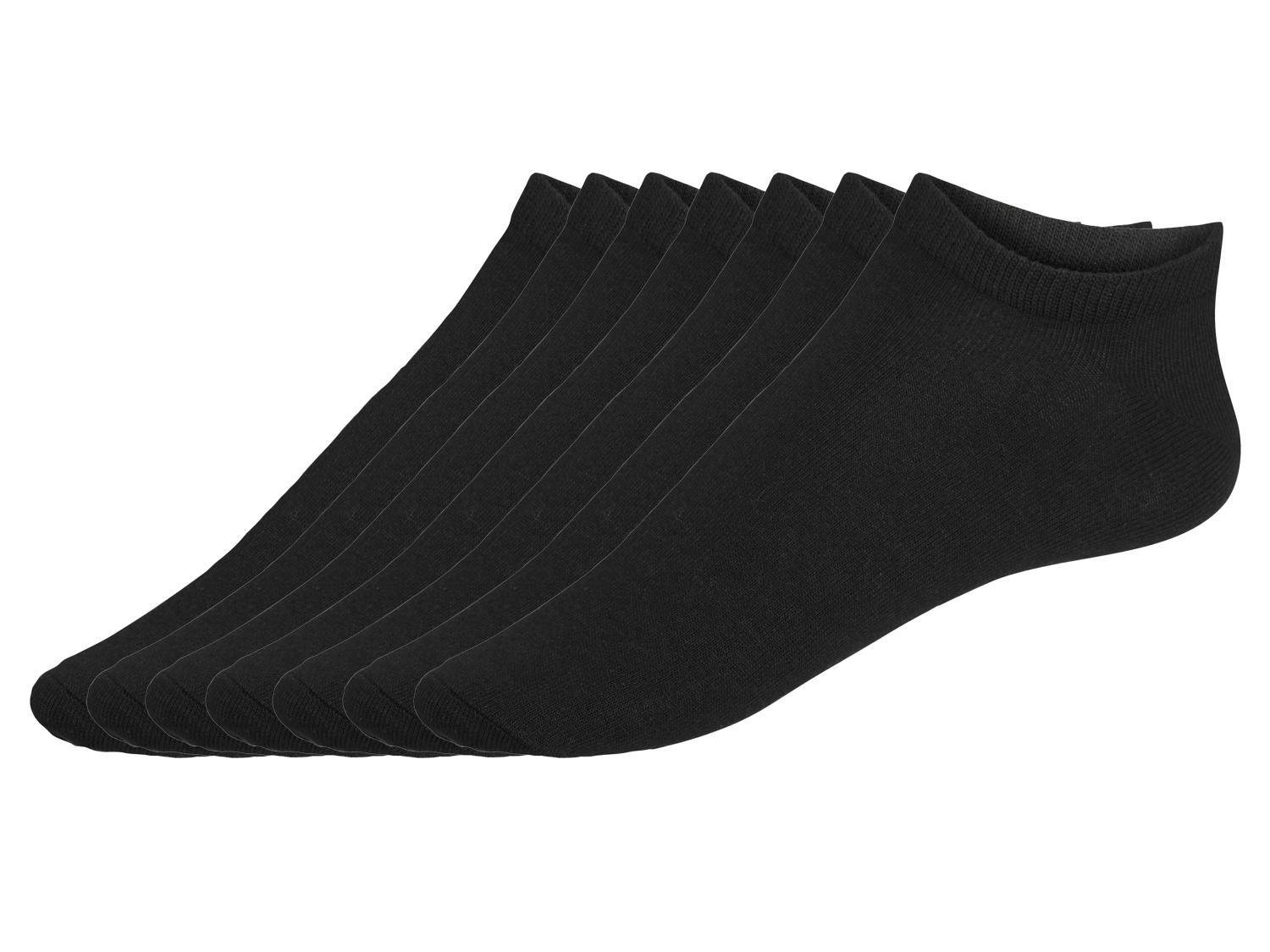 LIVERGY® Pánské nízké ponožky s BIO bavlnou, 7 párů | Lidl